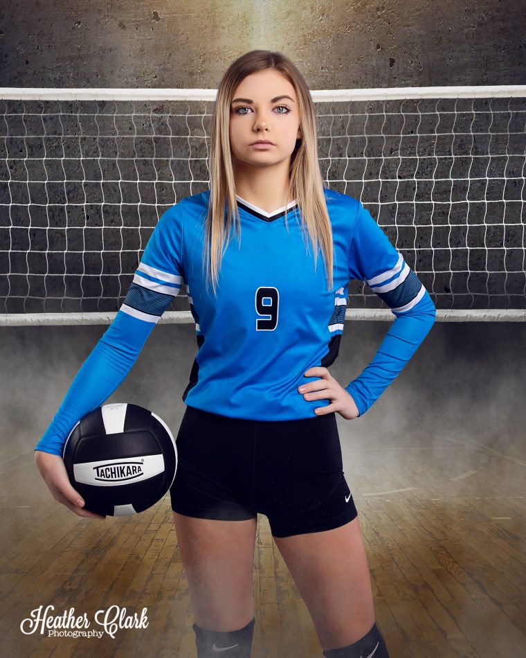 Volleyball Senior Sportrait Iowa Missouri Centerville Wayne Moulton ...